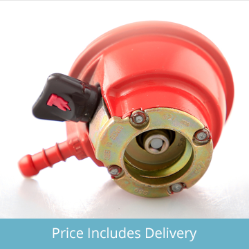 37mbar, 27mm Clip on Propane Regulator for Patio & Gaslight Cylinders ...